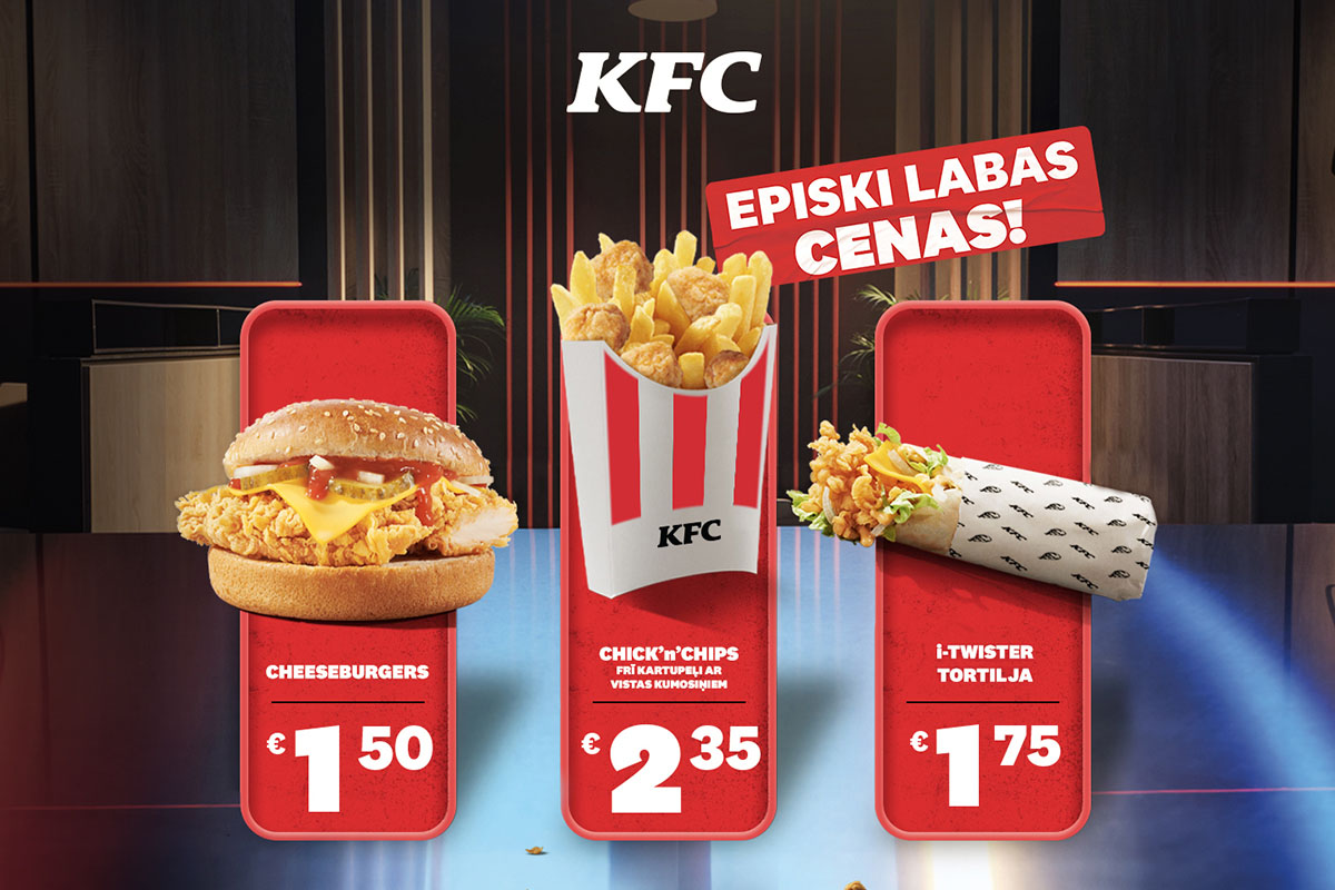 Leģendārs garšas - KFC